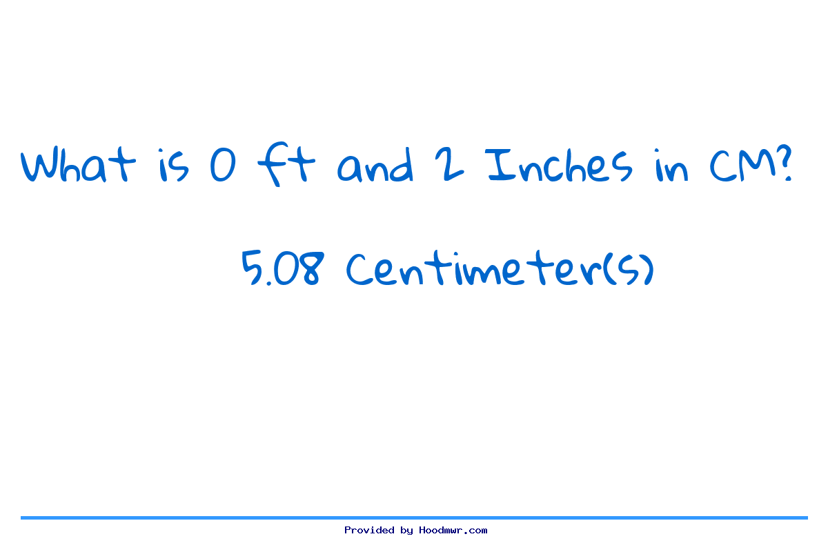 what-is-0-feet-2-inches-in-centimeters