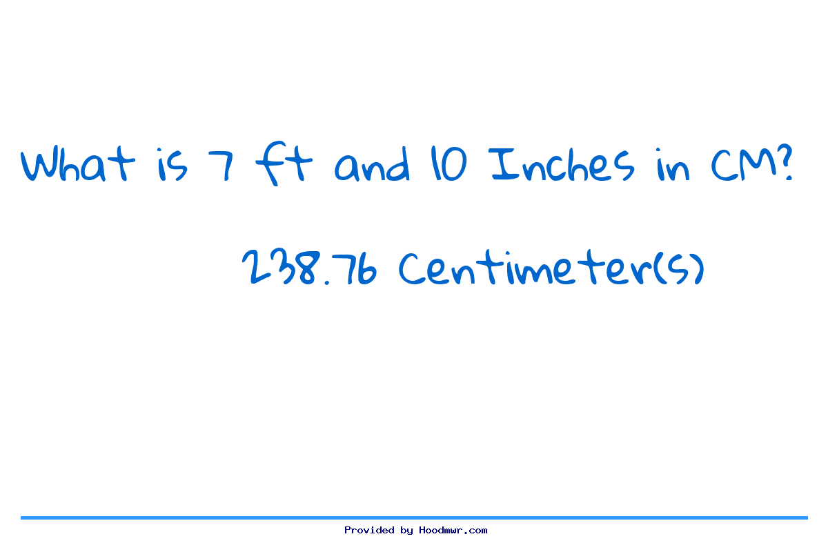 What Is 7 Feet 10 Inches In Centimeters what-is-7-feet-10-inches-in-centimeters