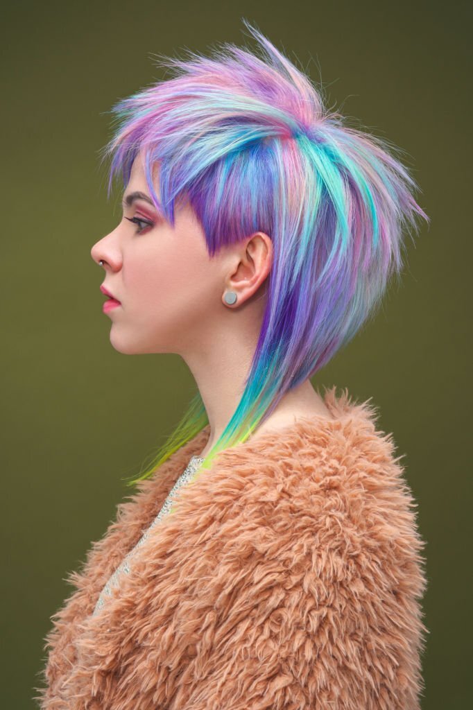 14 Fantastic Rainbow Hair Colors Style Must Try 2022 - Hood MWR