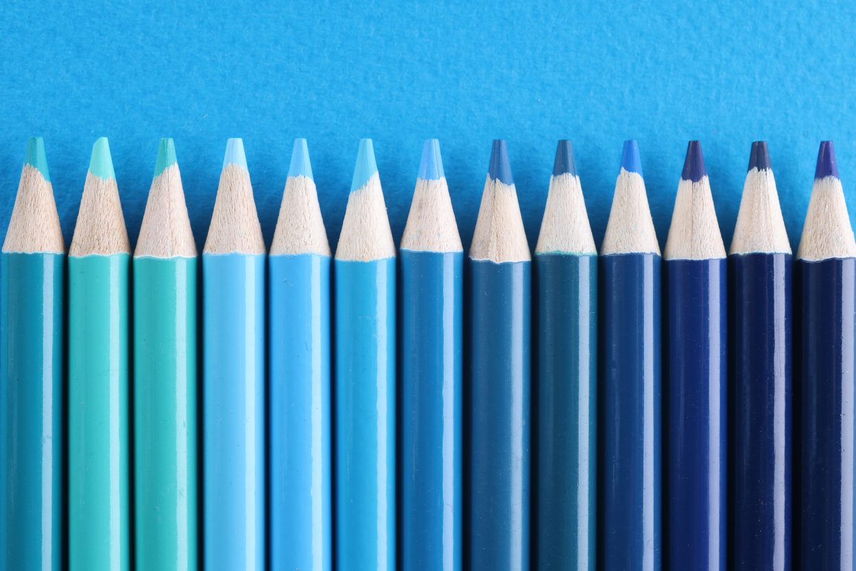 What Color Blue and White Make when Mixed?