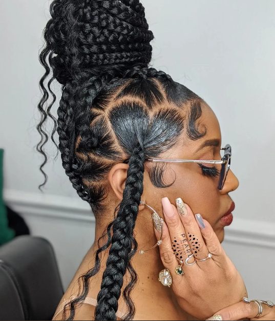 15 Adorable Heart Braids Hairstyles For Girl 2022 - Hood MWR