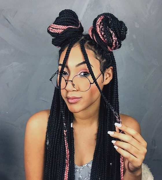 15 Stunning Box Braids With Weave For Women - Hood MWR