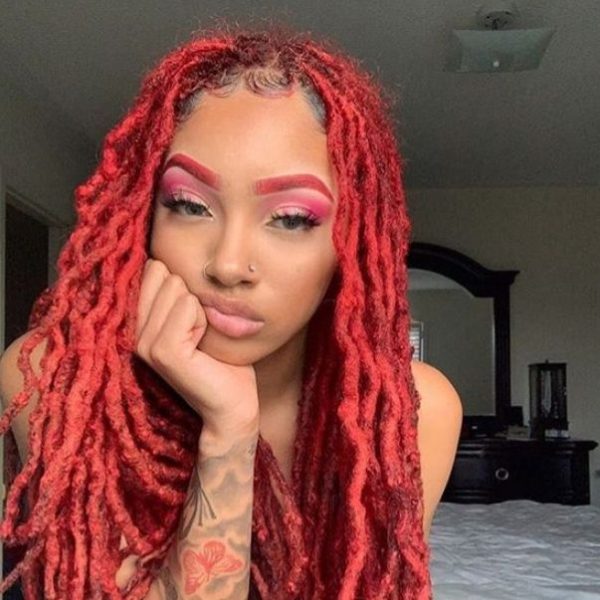 30 Stunning Red Box Braid HairStyle Ideas - Hood MWR