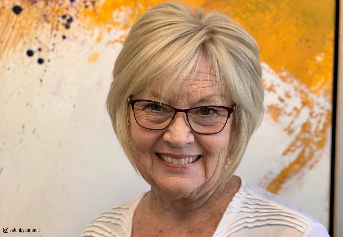 Hairstyles For Women Over 70 With Glasses 30 Stylish Short Cuts Hood Mwr