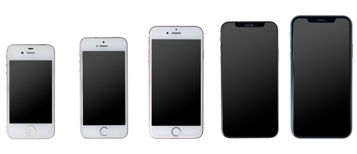 Apple iPhone Size Chart Comparison - Hood MWR