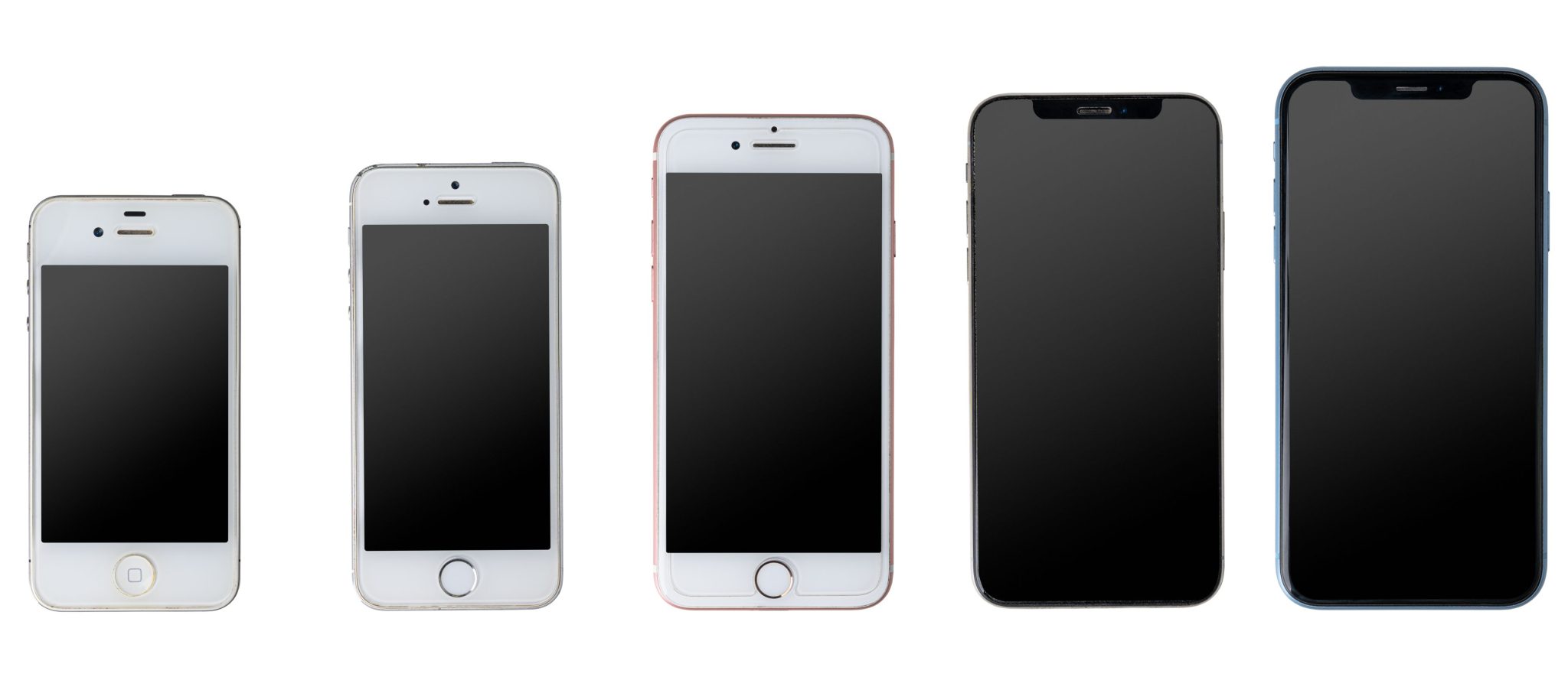 Apple iPhone Size Chart Comparison - Hood MWR
