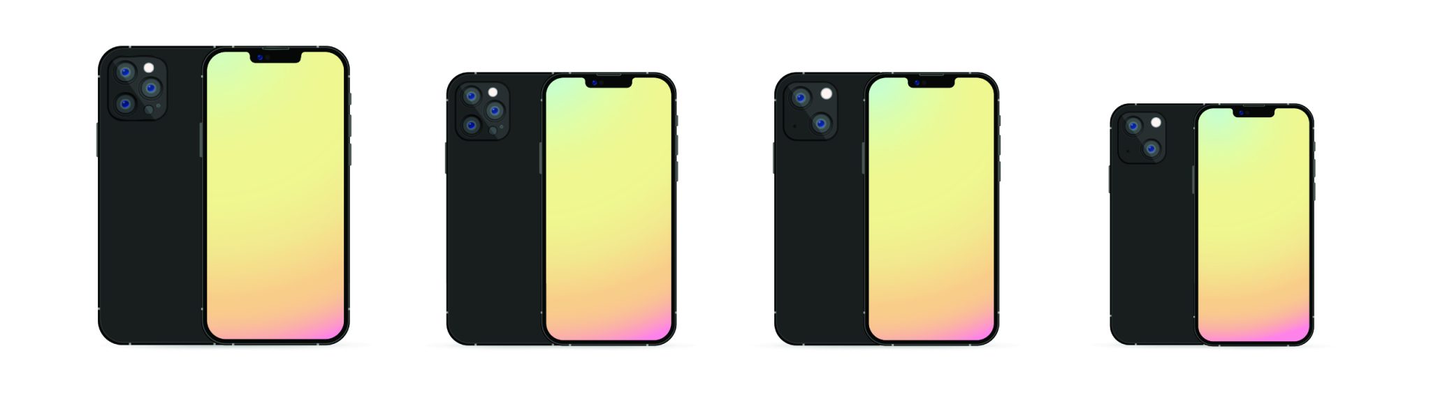 Apple iPhone Size Chart Comparison - Hood MWR