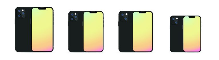 Apple iPhone Size Chart Comparison - Hood MWR