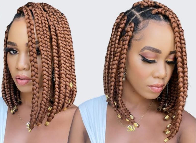 40 Ideas Of Bob Box Braids For 2023 - Hood MWR