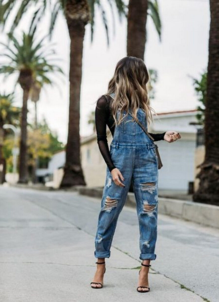 50 Amazing Outfit Ideas to Wear With Overalls - Hood MWR