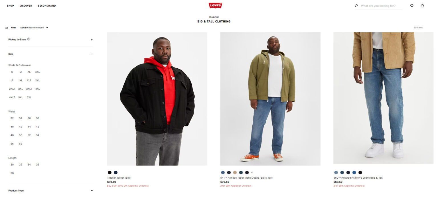 30 Stylish Clothes Brands for Big and Tall Guys - Hood MWR