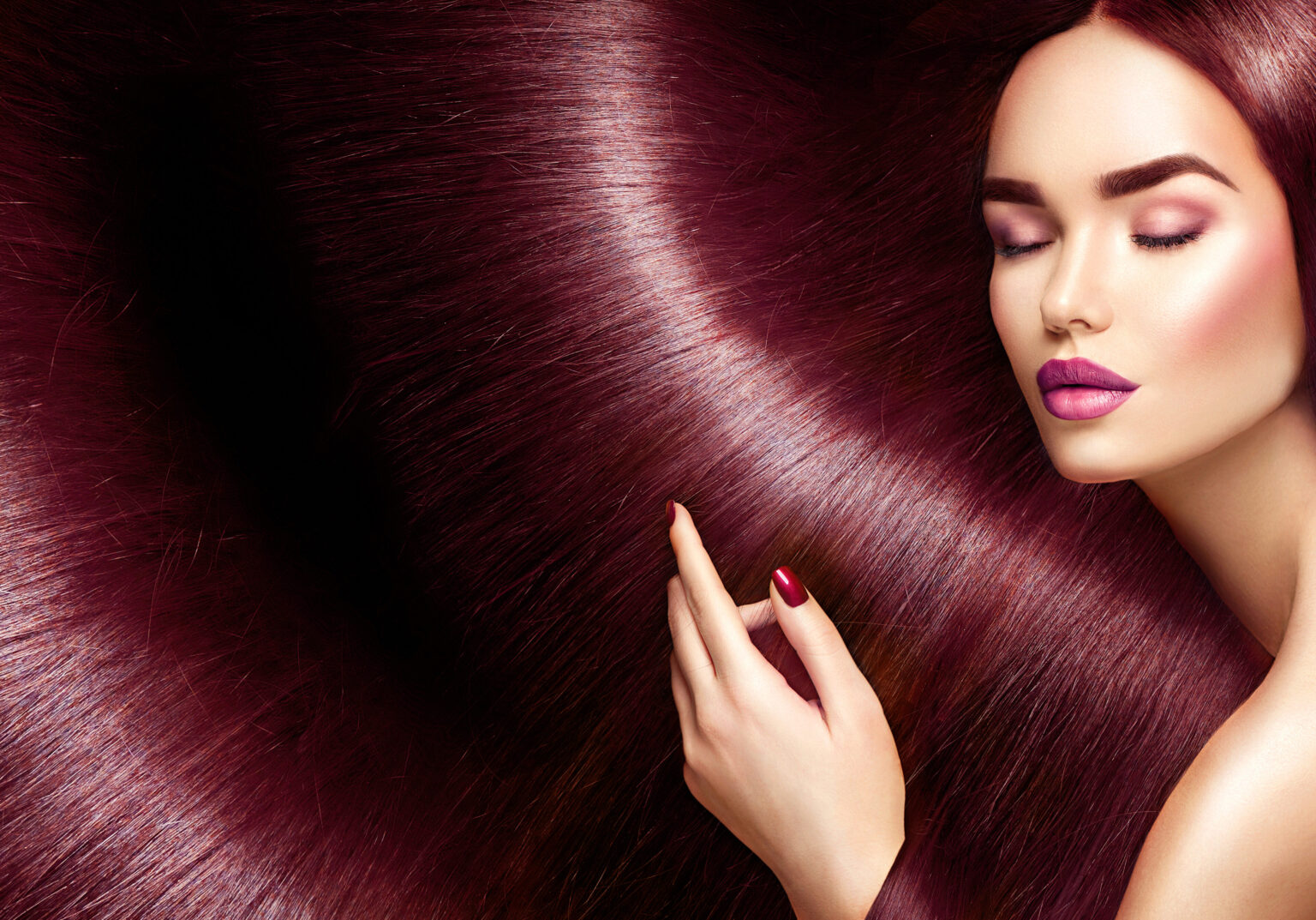 36 Burgundy Brown Hair Color Ideas to Level Up Your Fashion - Hood MWR