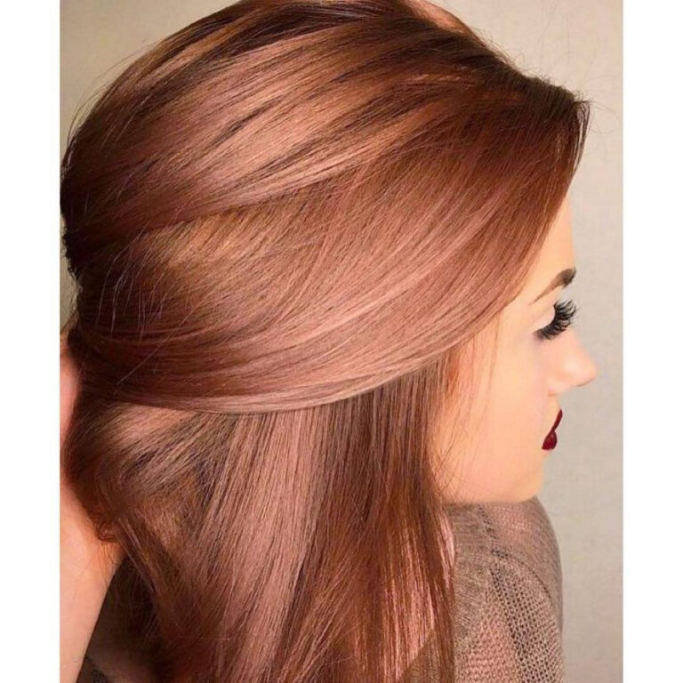 35 Beautiful Rose Brown Hair Color Ideas: Natural and Beautiful Look ...