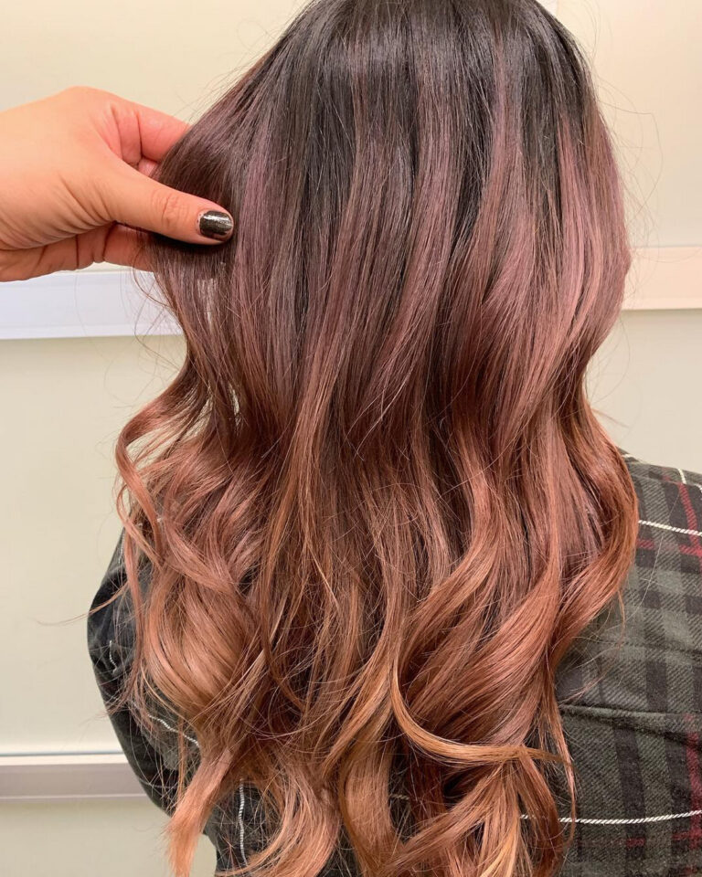 35 Beautiful Rose Brown Hair Color Ideas: Natural and Beautiful Look ...