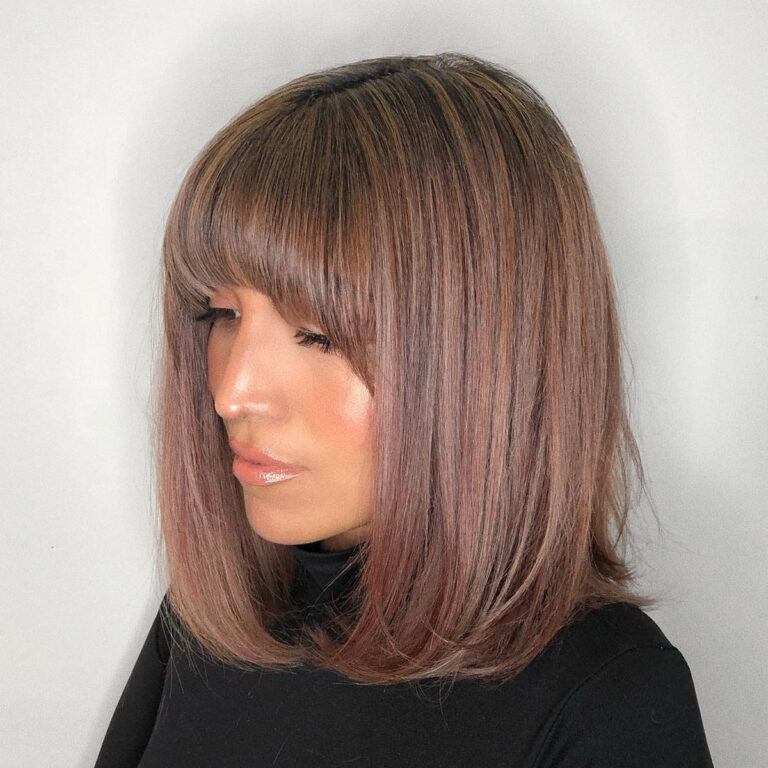 35 Beautiful Rose Brown Hair Color Ideas: Natural and Beautiful Look ...