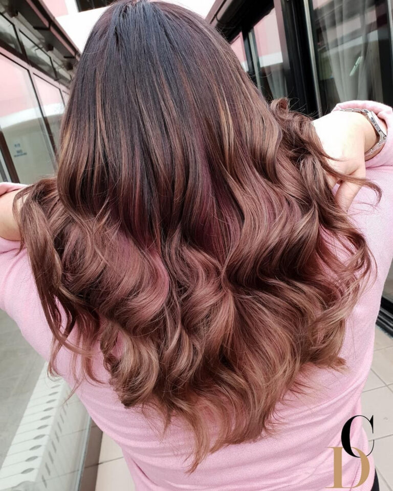 35 Beautiful Rose Brown Hair Color Ideas: Natural and Beautiful Look ...