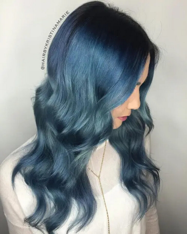 35 Perfect Blue Black Hair Color Ideas for a Bold Look - Hood MWR