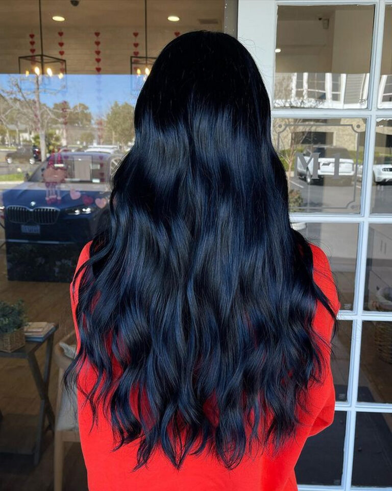 35 Perfect Blue Black Hair Color Ideas for a Bold Look - Hood MWR