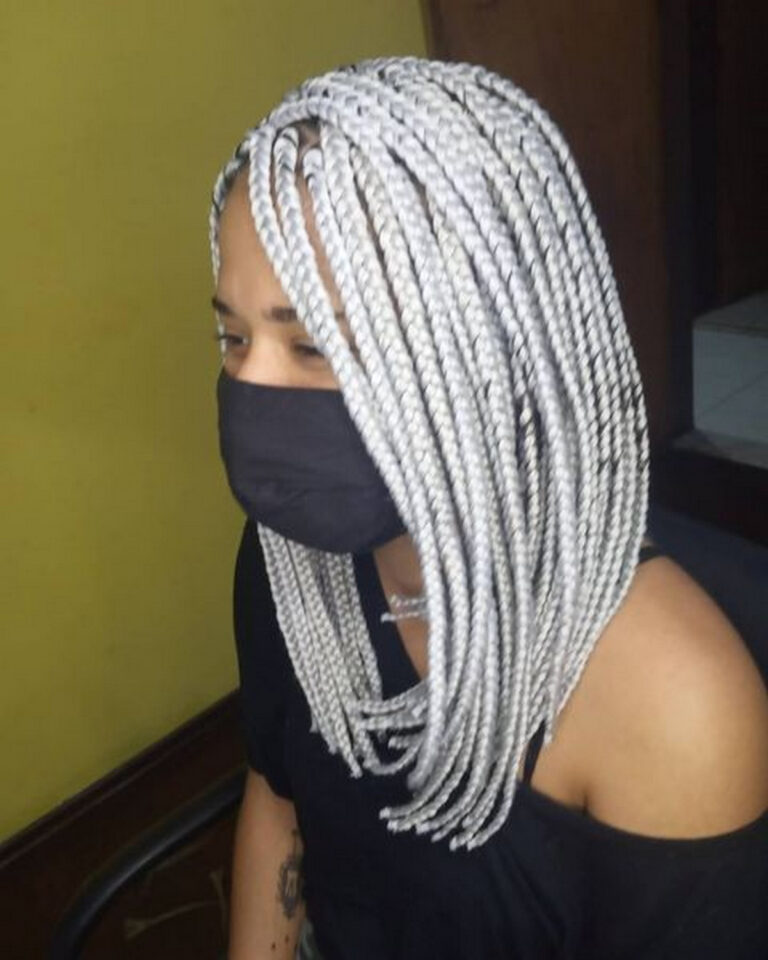 34 Unique Short Box Braid Styles for a Bold Style - Hood MWR