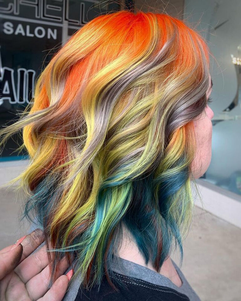 30 Mesmerizing Galaxy Hair Color Ideas That Will Leave You Starry-Eyed! - Hood MWR