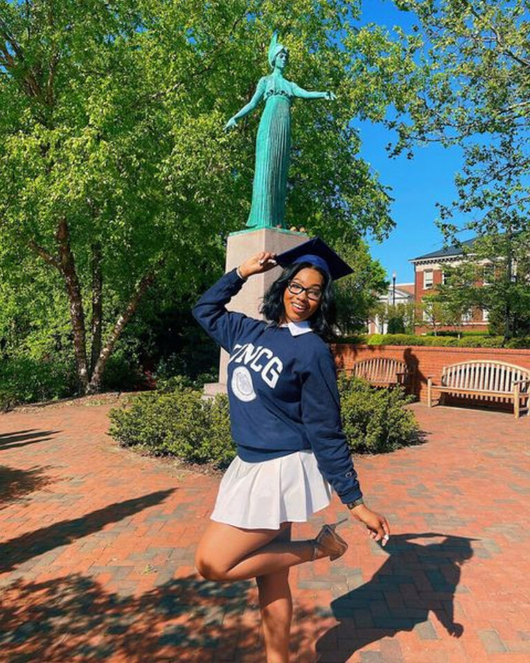 30 Stylish Outfit Combinations of What To Wear Under Cap And Gown ...