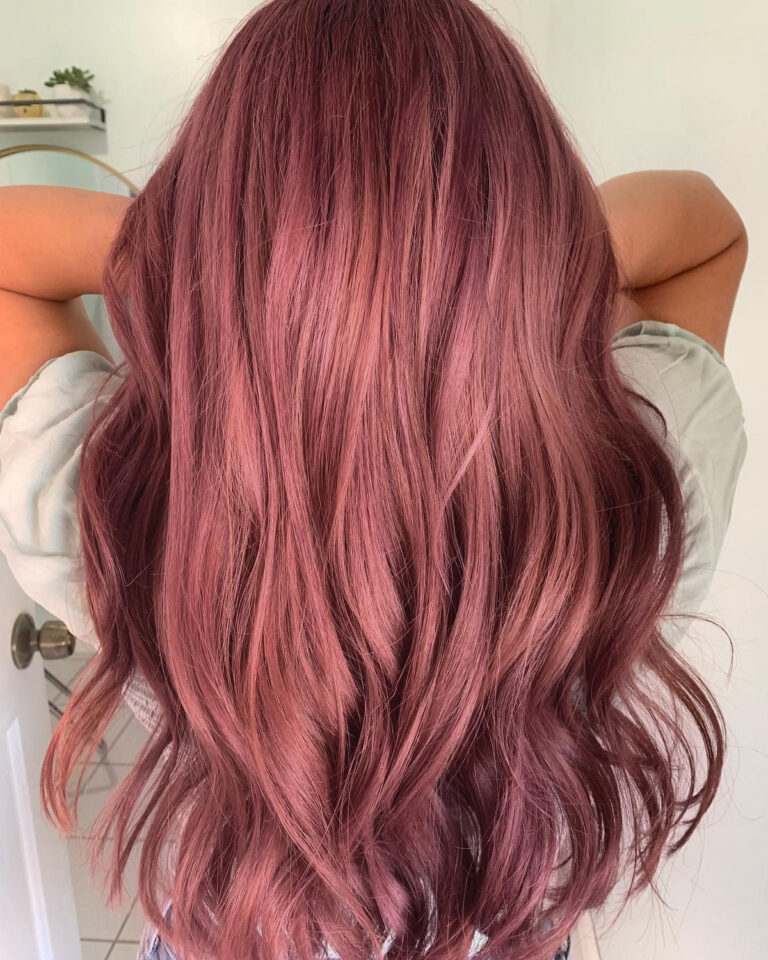 52 Beautiful Rose Gold Hair Color Ideas in 2023 - Hood MWR