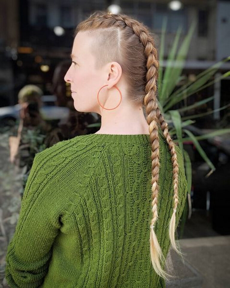 35 Stunning Braids With Shaved Sides in 2023 - Hood MWR