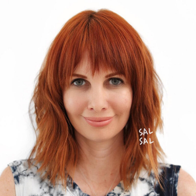 65 Flattering Bangs for Round Faces: Face-Framing Perfection - Hood MWR