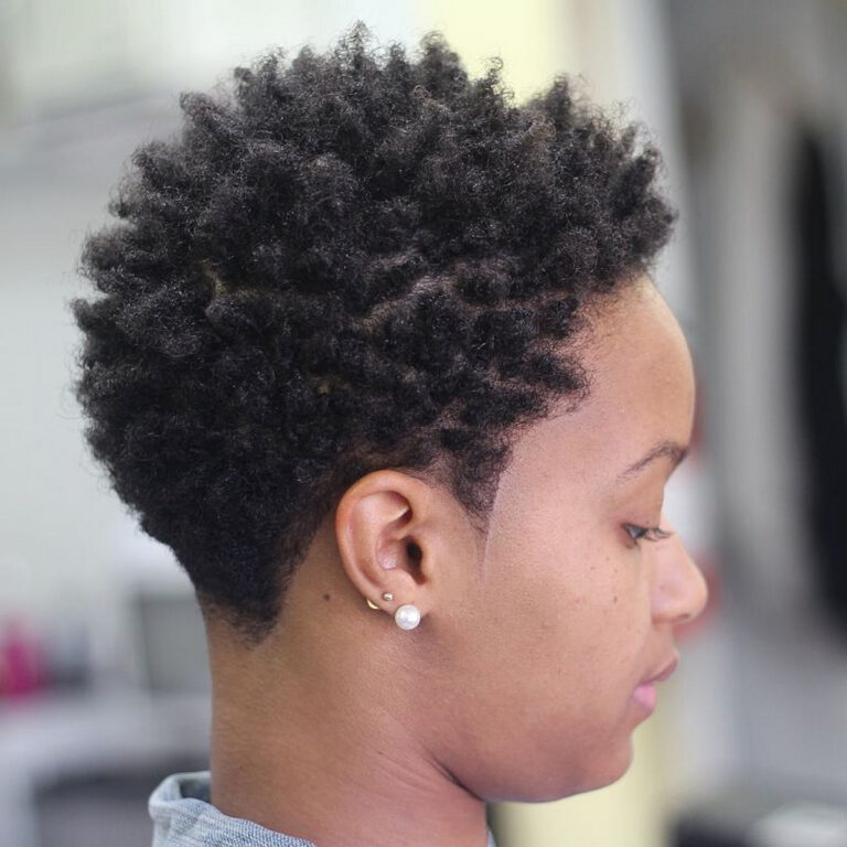 35 Low Maintenance Short Natural Haircuts For Black Women - Hood MWR