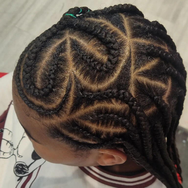 35 Beautiful Heart Braids For Black Women - Hood MWR