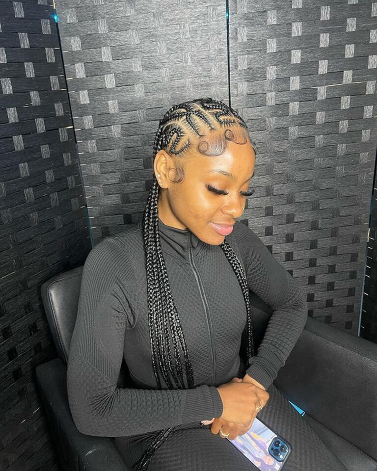 35 Beautiful Heart Braids For Black Women - Hood MWR