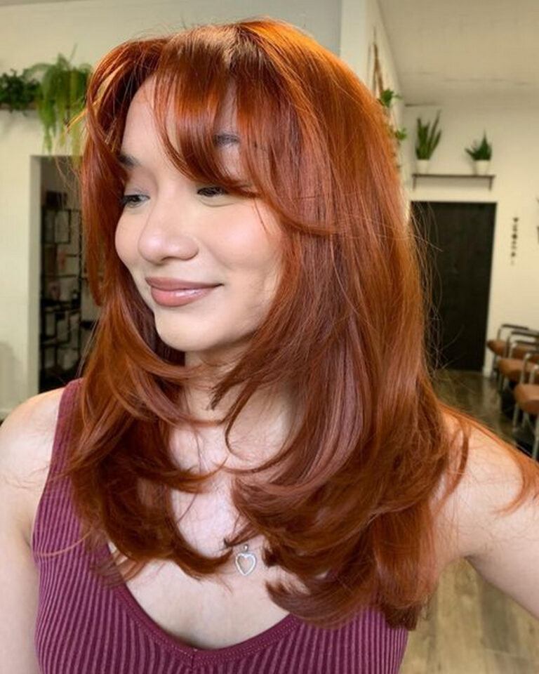 65 Flattering Bangs for Round Faces: Face-Framing Perfection - Hood MWR