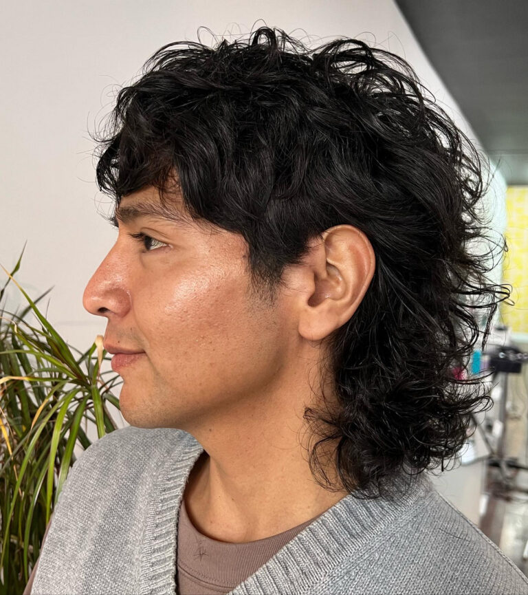 42 Modern Men's Curly Mullet Hairstyles in 2023 - Hood MWR