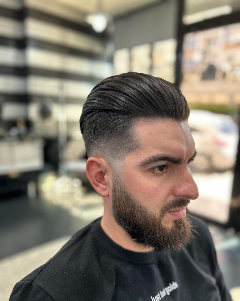 41 Slicked-Back Hairstyles For Men And Women