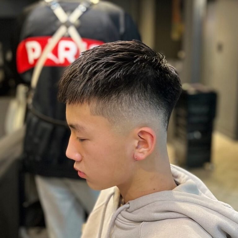 62 Stylish Fade Haircuts for Asian Men in 2023 - Hood MWR