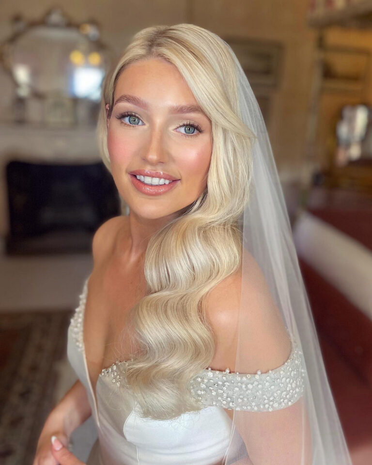 35 Hollywood Waves Wedding Hairstyles Ideas: From Classic to Vintage - Hood MWR