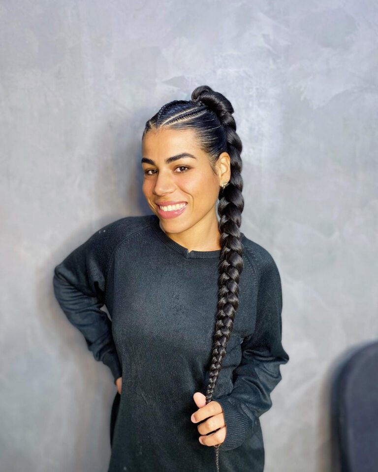 52 Gorgeous Goddess Braids: Box Braids with Curly Strands - Hood MWR