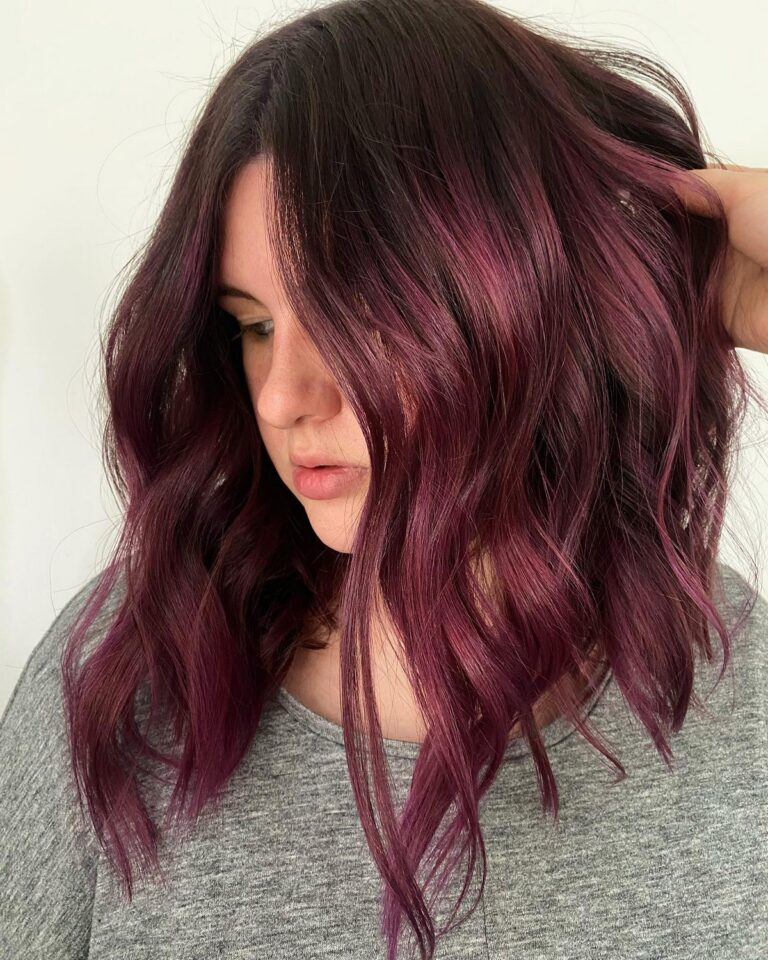41 Stunning Plum Hair Color Ideas for Any Skin Tone - Hood MWR