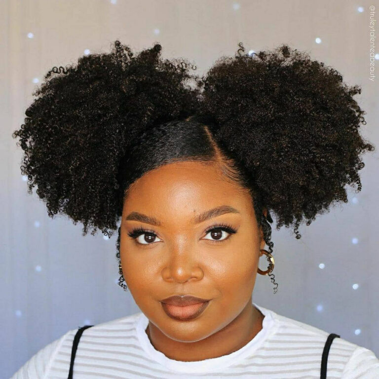 35 Stylish Puff Hairstyles to Empower Your Curls 2023 - Hood MWR
