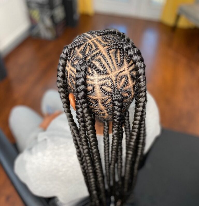 52 Medium Box Braids You Should Try In 2023 - Hood MWR
