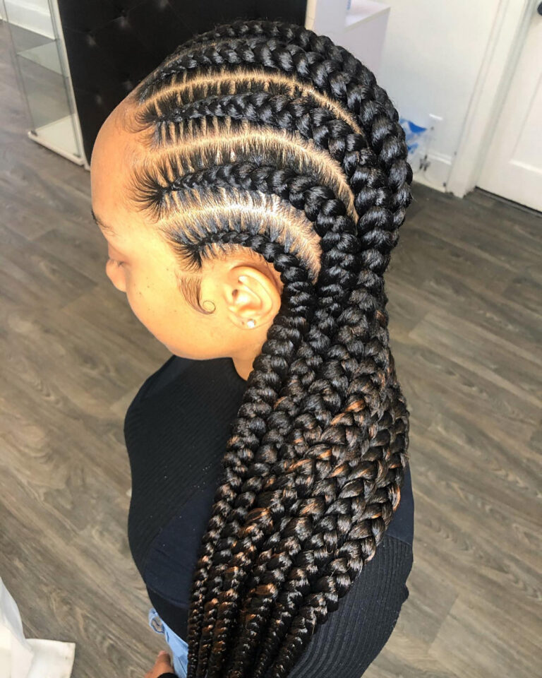 52 Gorgeous Goddess Braids: Box Braids with Curly Strands - Hood MWR