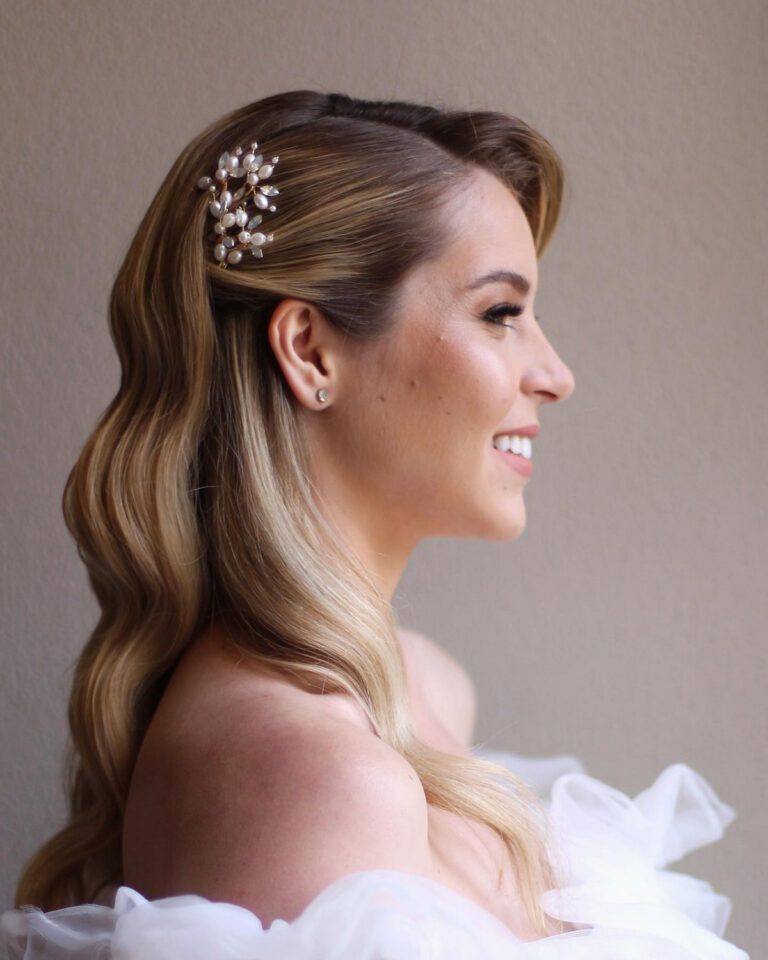 35 Hollywood Waves Wedding Hairstyles Ideas: From Classic to Vintage ...