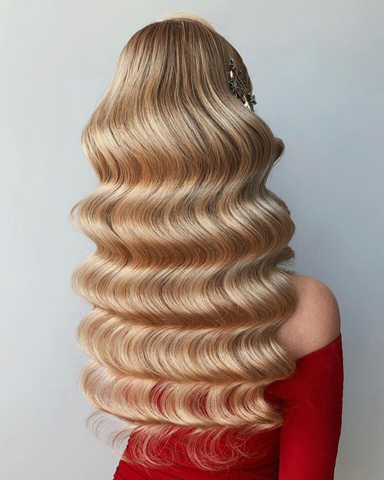 35 Hollywood Waves Wedding Hairstyles Ideas: From Classic to Vintage - Hood MWR