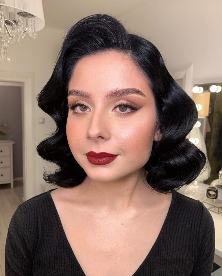 35 Hollywood Waves Wedding Hairstyles Ideas: From Classic to Vintage ...