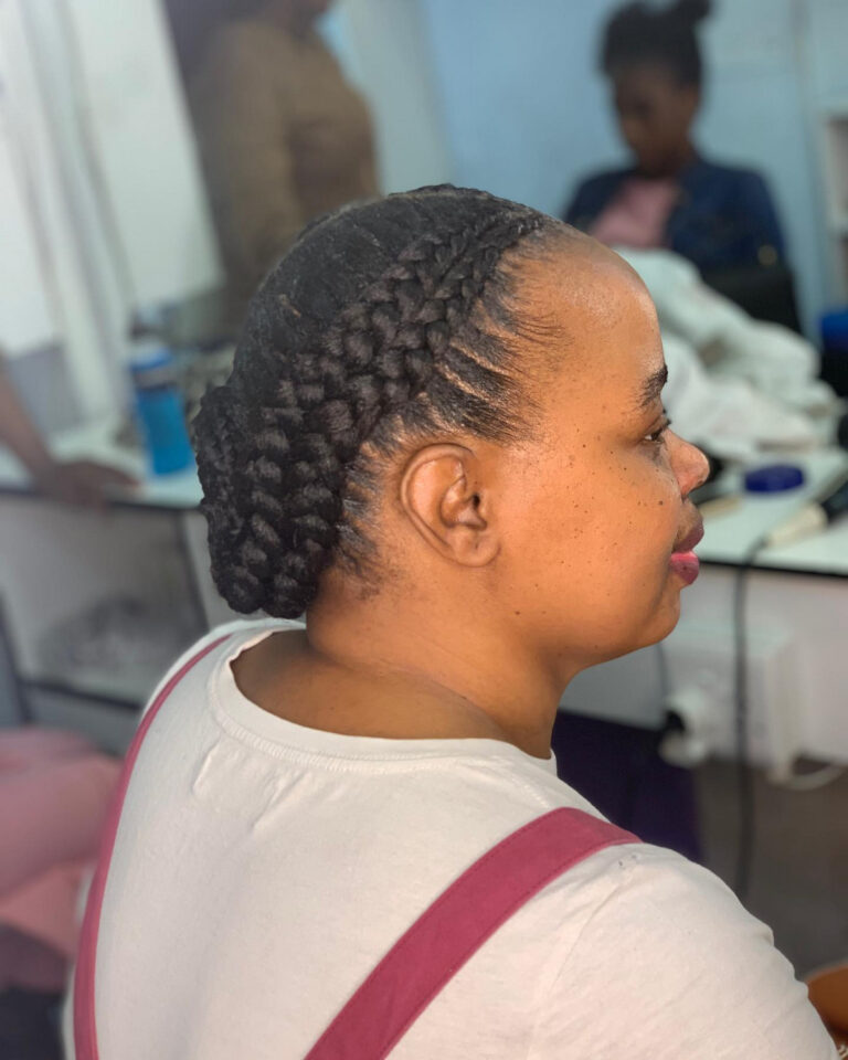 35 Two French Braids Styles For Black Women in 2023 - Hood MWR