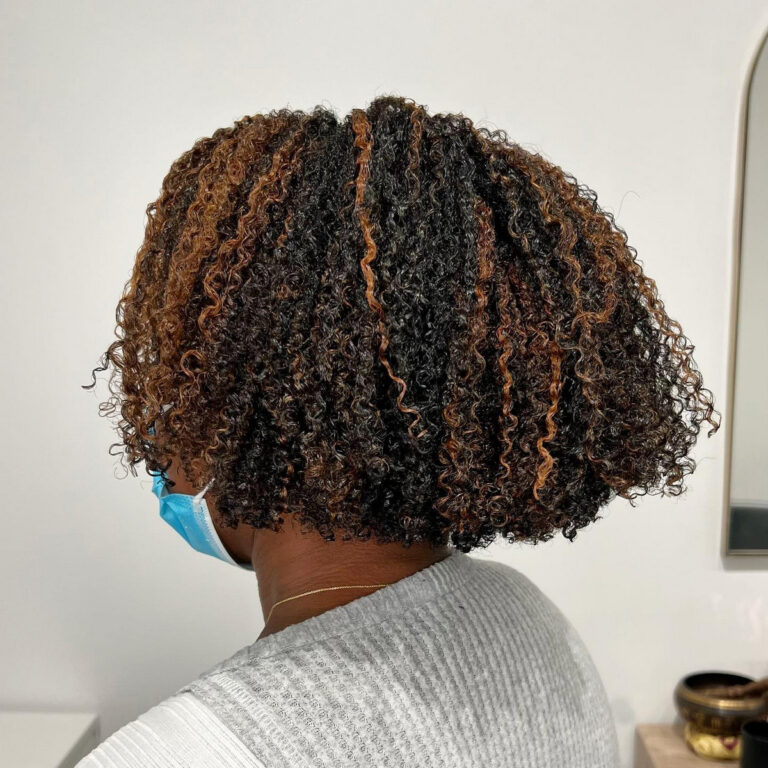 42 Beautiful Curly Hair With Highlights in 2023 - Hood MWR