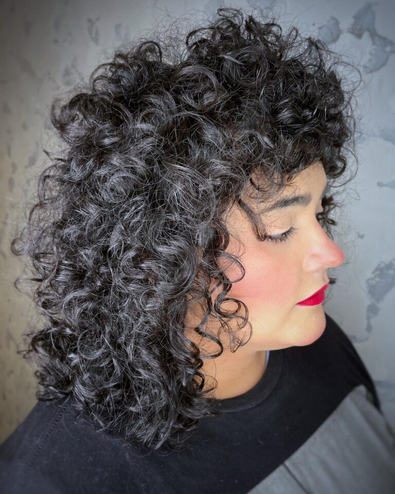 35 Gorgeous Wolf Cut Curly Hair For Women to Try in 2023 - Hood MWR