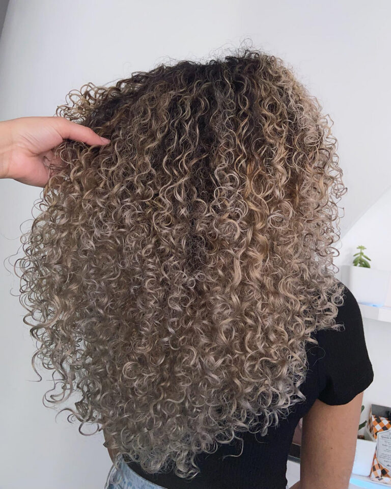 42 Beautiful Curly Hair With Highlights in 2023 - Hood MWR