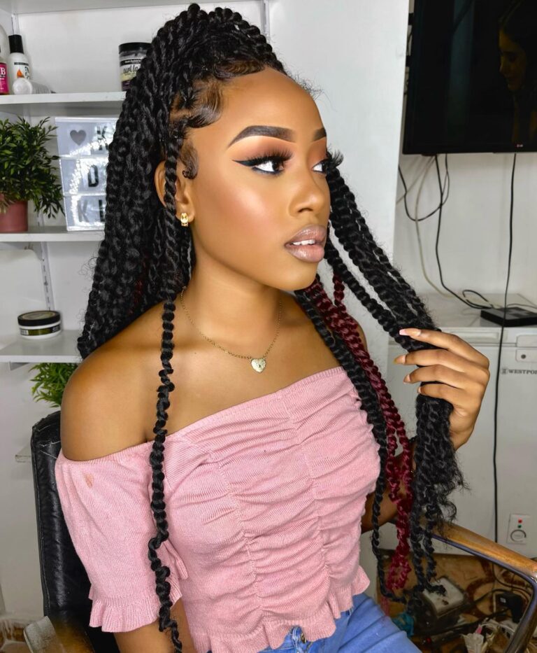 35 Alluring Passion Twists Hairstyles: Bold and Edgy - Hood MWR