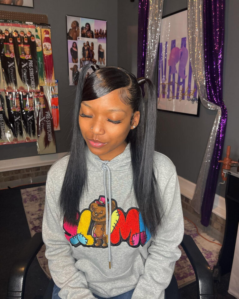 35 Swoop Bang Hairstyles Ideas to Try 2023 - Hood MWR